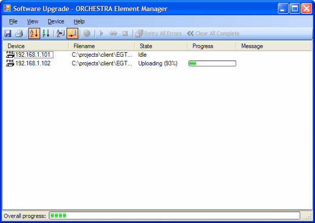 ORCHESTRA Element Manager